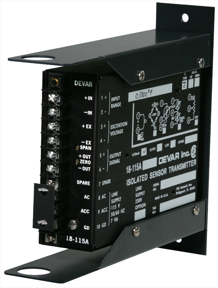 Model 18-115A Isolated Signal Conditioner | Devar Inc.